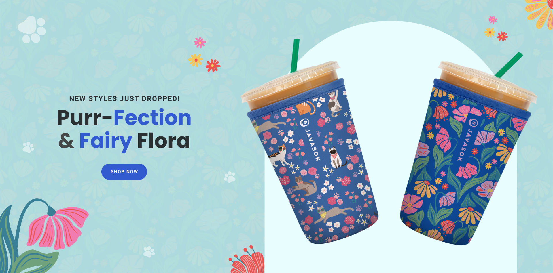 Iced Coffee Sleeve | Cold Beverage Sleeves | JavaSok – Sok-It