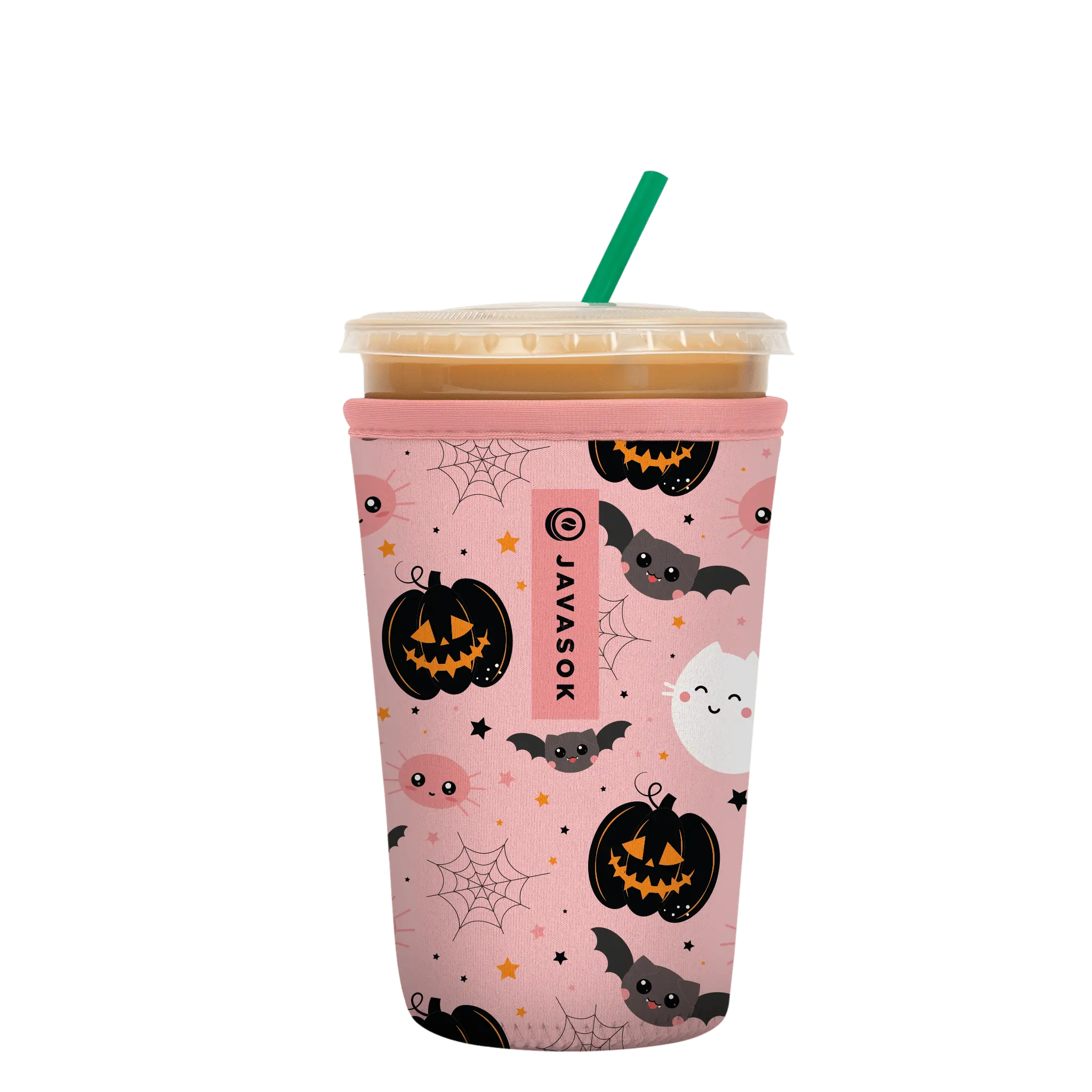 Spooky in Pink Iced Coffee Sleeve – JavaSok | Sok-It