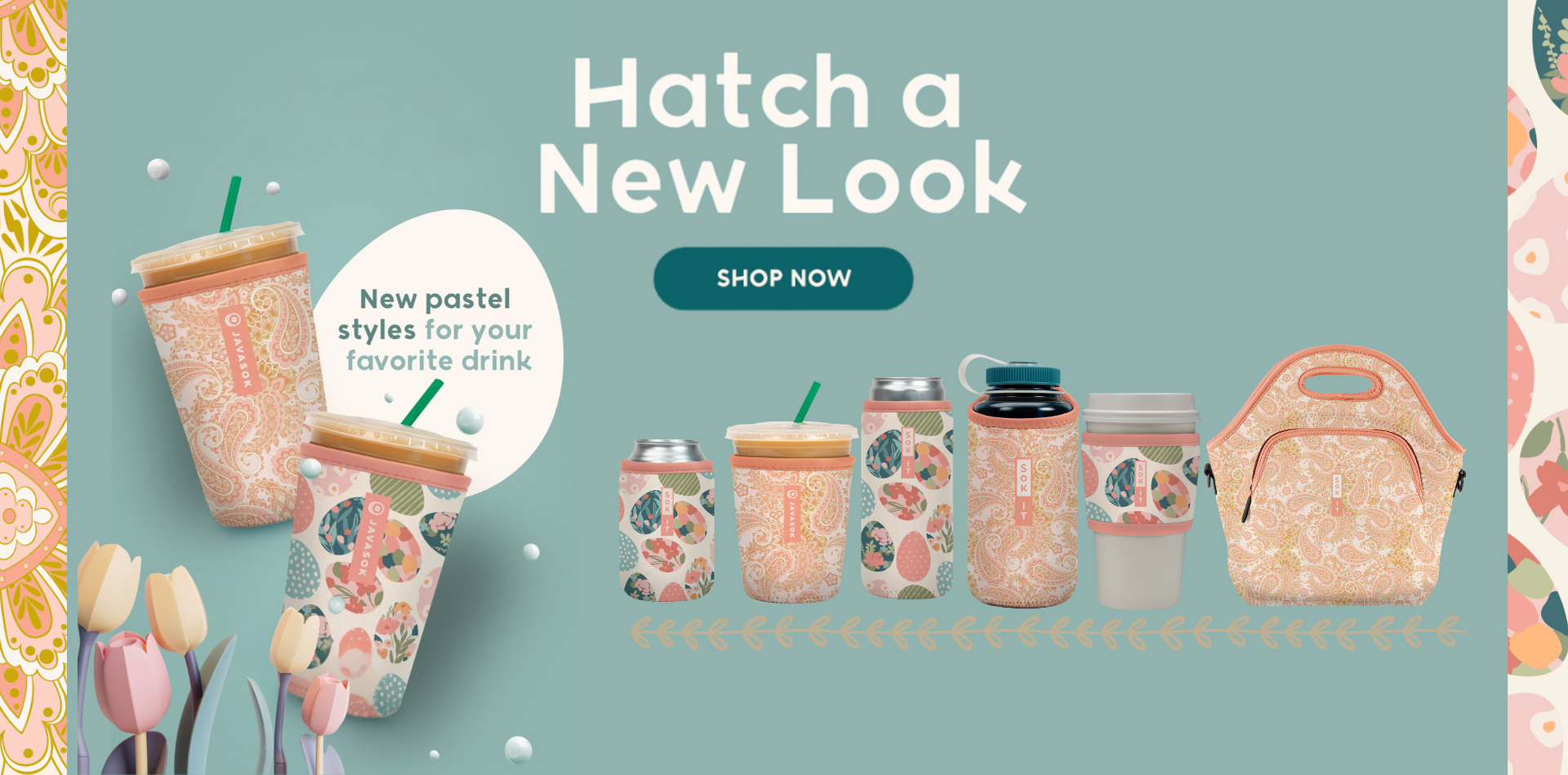 Iced Coffee Sleeve | Cold Beverage Sleeves | JavaSok – Sok-It